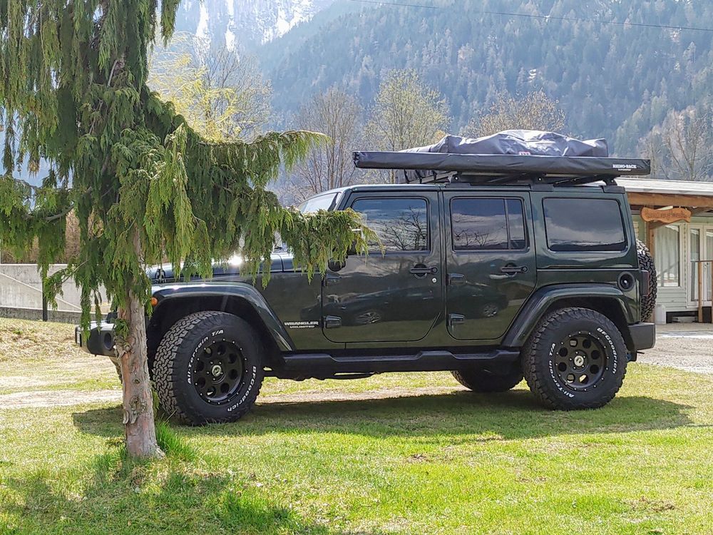 Dachzelt ARB SIMPSON III + Sunseeker Rhino Rack Markise (Gebraucht) in ...