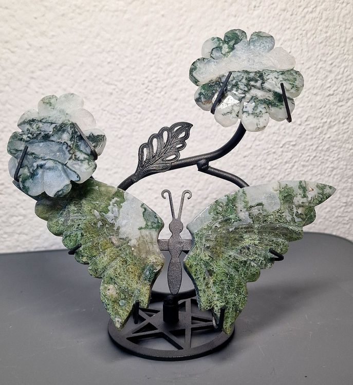 Moosachat Schmetterling mit Blumen (Neu (gemäss Beschreibung)) in Matzingen für CHF 39.9 – mit ...