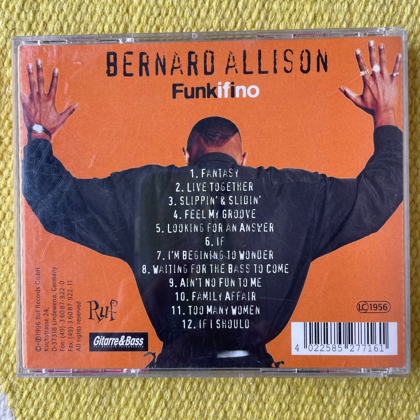 BERNARD ALLISON-FUNKIFINO (Gebraucht) in Rorschacherberg für CHF 2.9 – mit Lieferung auf Ricardo ...