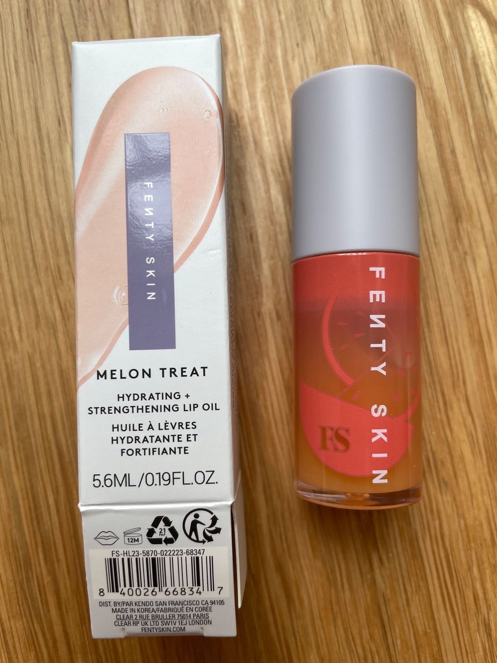 Fenty Skin Melon Treat Hydrating + Strengthening Lip Oil NEW (Neu und ...