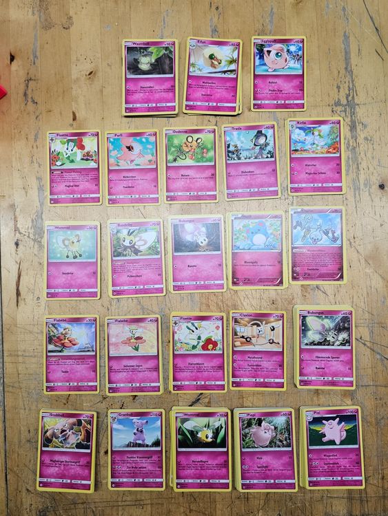 Pokemon Diverse Feen Karten ca. 150Stk. | Kaufen auf Ricardo