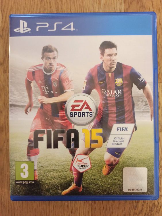 📀🎮📀FIFA 15 PS4 / PS5 📀🎮📀 (Gebraucht) in Oberweningen für CHF 3.95 – mit Lieferung auf Ricardo kaufen