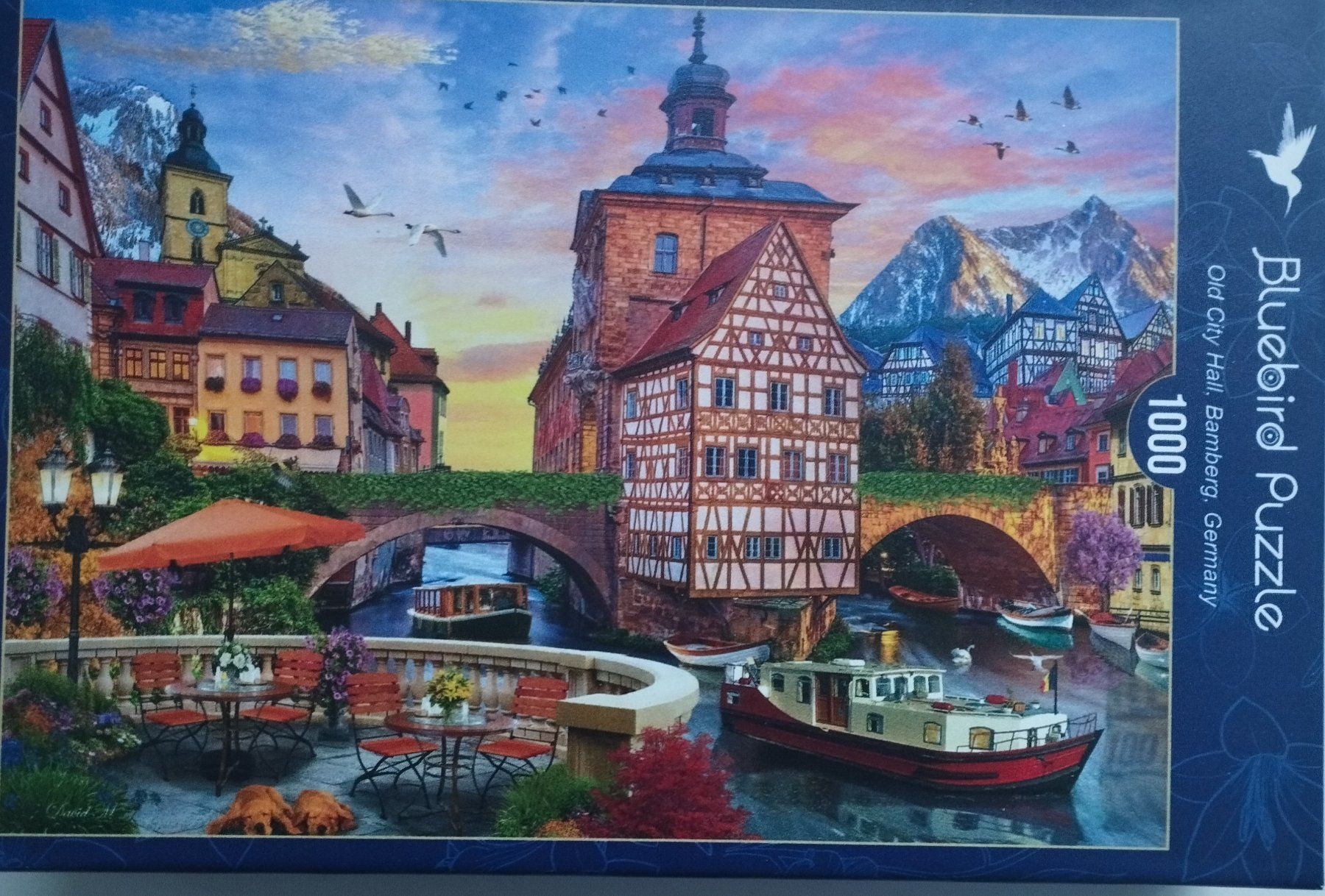 1000 Puzzle Bluebird, Old City Hall, Bamberg, Germany (Gebraucht) in ...