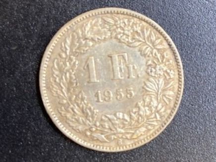 1Fr. Schweiz Silber 1955 vz (Gebraucht) in Herisau für CHF 16 – mit Lieferung auf Ricardo kaufen