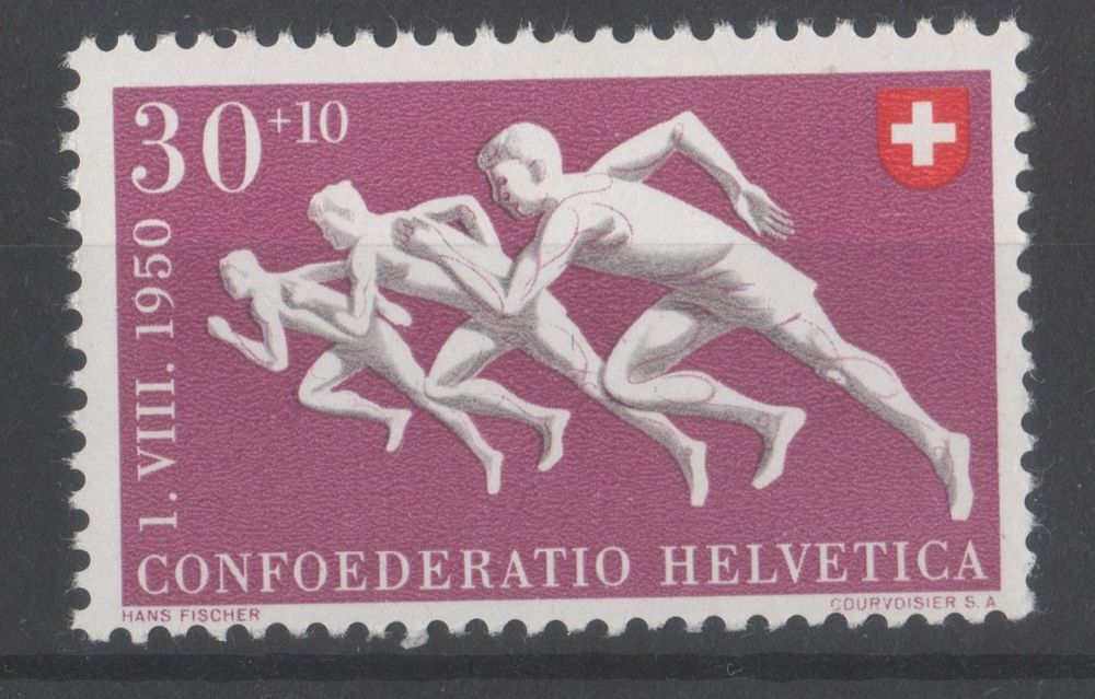 PP 49 mit zwei Rasterfehler, postfrisch ** (Neu (gemäss Beschreibung)) in Egliswil für CHF 3 ...