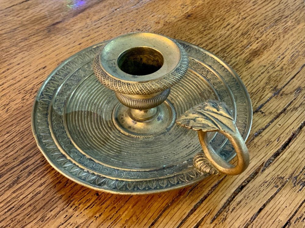 JUGENDSTIL KERZENHALTER BRONZE UM 1900 (Gebraucht) in Biglen für CHF 76 – mit Lieferung auf ...