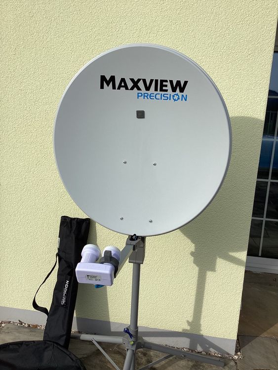 Maxview Precision, I.D. Sat Anlage, 75 cm „Twin“, Camping (Neu (gemäss ...