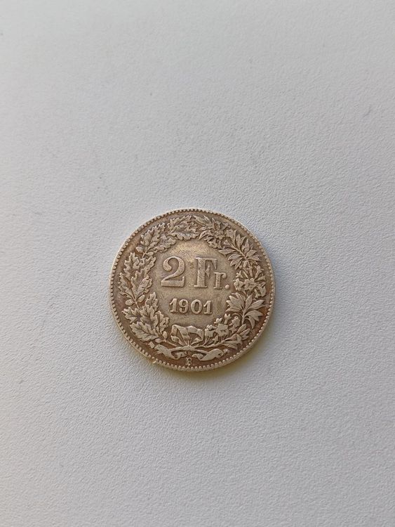 Schweiz 2 Franken 1901 sehr schön ++ Top !! (Gebraucht) in Muralto für CHF 77 – mit Lieferung ...
