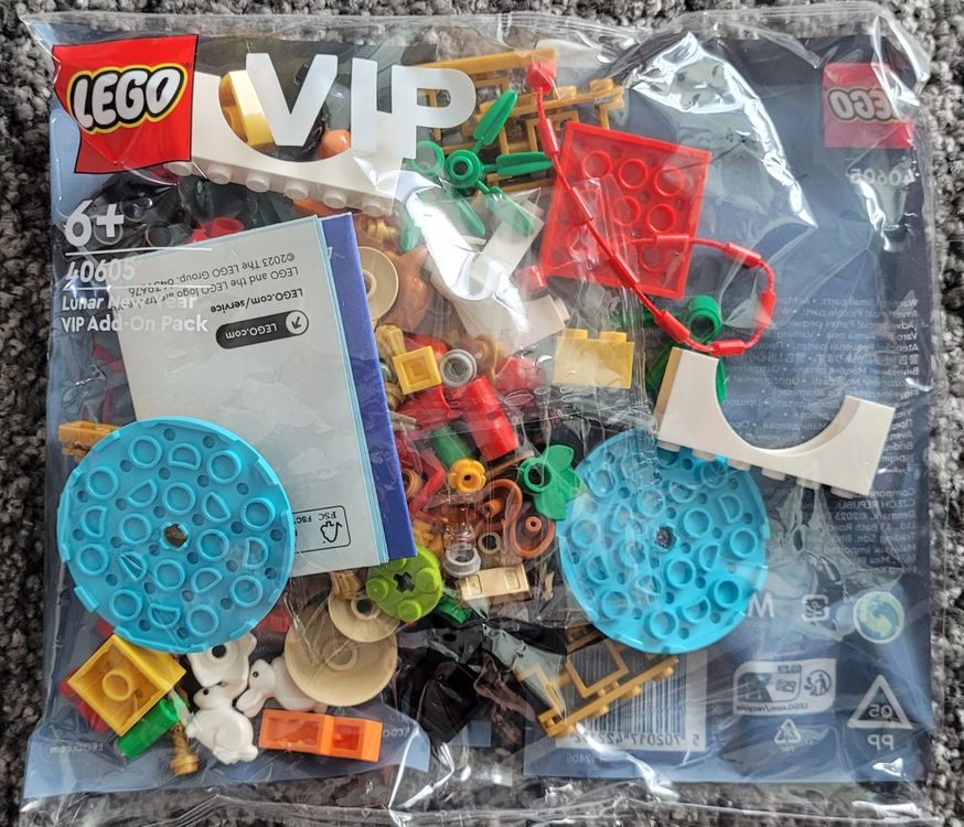 40605 - Lego VIP Lunar New Year Add-on Pack (Neu und originalverpackt ...