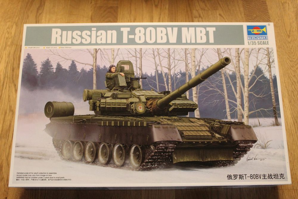 Trumpeter T-80BV MBT 1/35 | Kaufen auf Ricardo