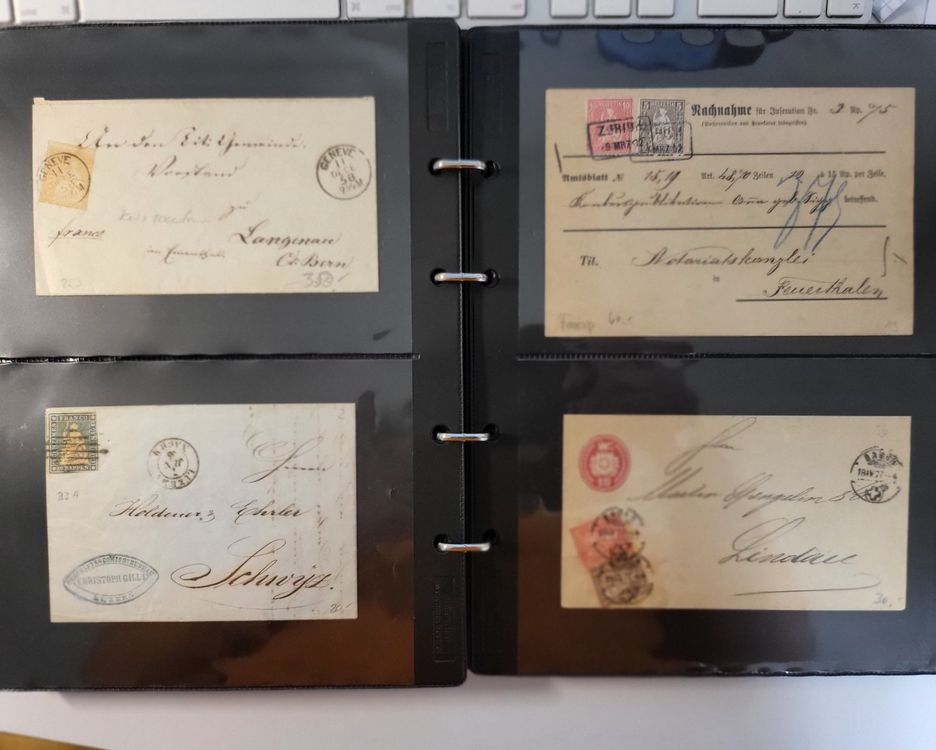 Top alt Schweizer Wertbriefe Sammlungen 12 Brief, | Kaufen auf Ricardo