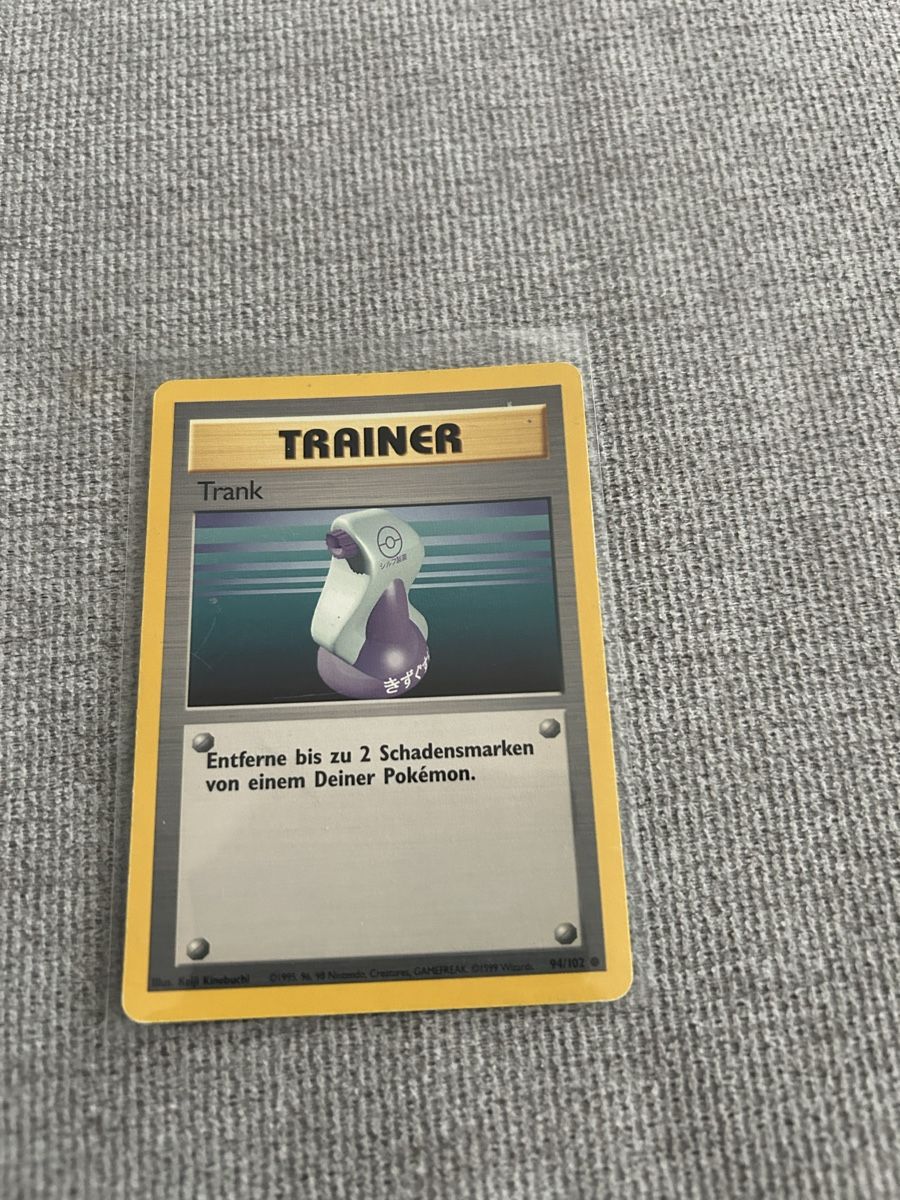 Pokemon Karte: Trank - Seltene Trainer Karte! Top Zustand! (Gebraucht ...
