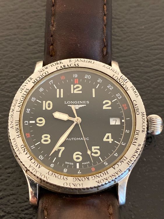 Longines World Timer Avigation 38 mm (Gebraucht) in Pfeffingen für CHF ...