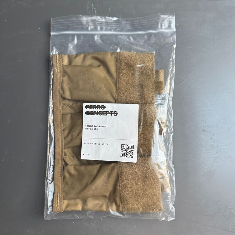 Ferro Concepts Kangaroo Insert - Triple 556 - Coyote Brown (Neu und ...
