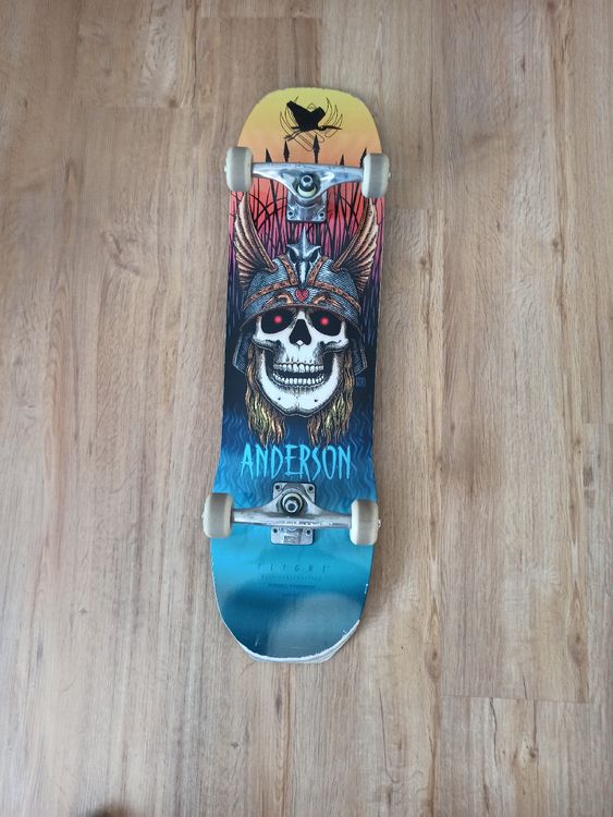 Hochwertiges Andy Anderson Flight Deck Skateboard gebraucht (Gebraucht ...