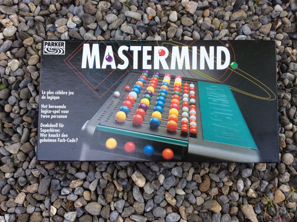 90er Jahre MASTERMIND PARKER Spiel Strategiespiel (Neu (gemäss ...