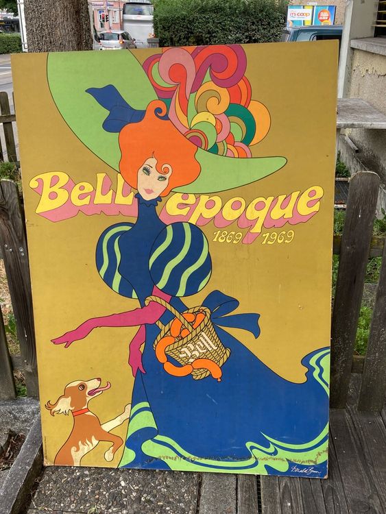 1969 Donald BRUN Bell Epoque Plakat Bell Metzgerei (Gebraucht) in Bern ...
