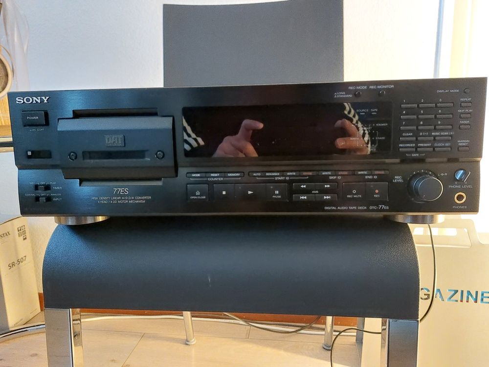 Sony DAT-Recorder DTC-77ES, OVP, Originalfernbedienung (Gebraucht) in ...