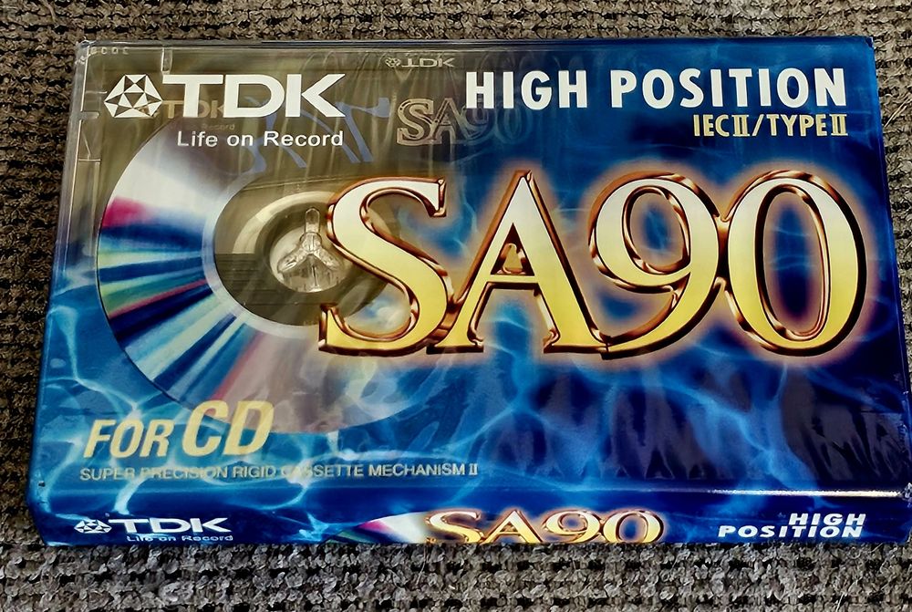 TDK "SA90" top cassettes chrome! (Neu und originalverpackt) in LAUSANNE ...