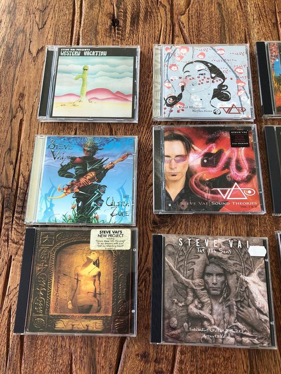 Steve Vai CD Sammlung | Kaufen auf Ricardo
