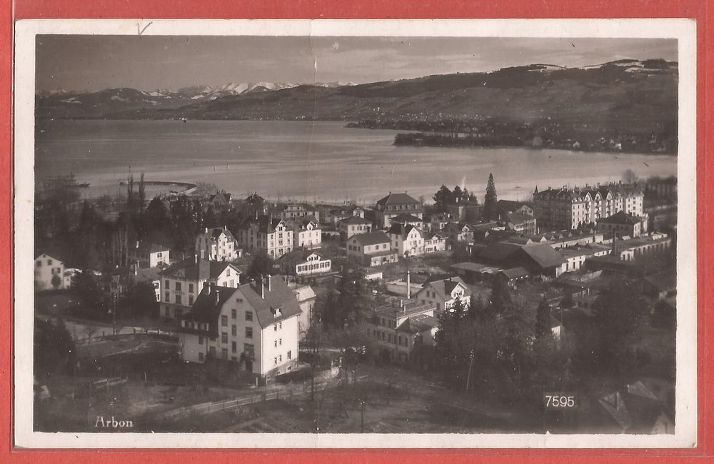 Arbon Quartieransicht - Fotokarte 1937 - Bug! (Gebraucht) in Fislisbach ...
