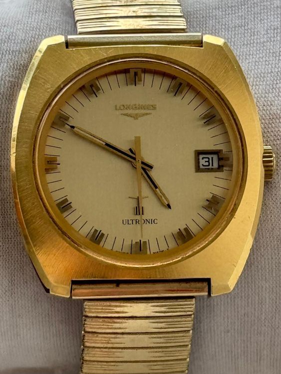 Longines Ultronic Vintage Uhr läuft | Kaufen auf Ricardo