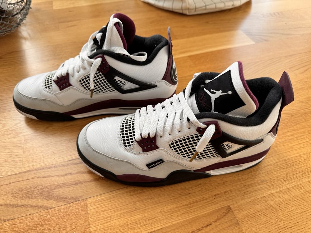 Air Jordan 4 Retro PSG Gr. 42.5 Top Zustand (Neu (gemäss Beschreibung ...
