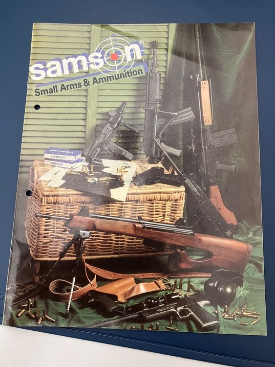 Original Vintage IMI Samson Waffen Munition Katalog Sammler (Gebraucht) in Gelterkinden für CHF ...