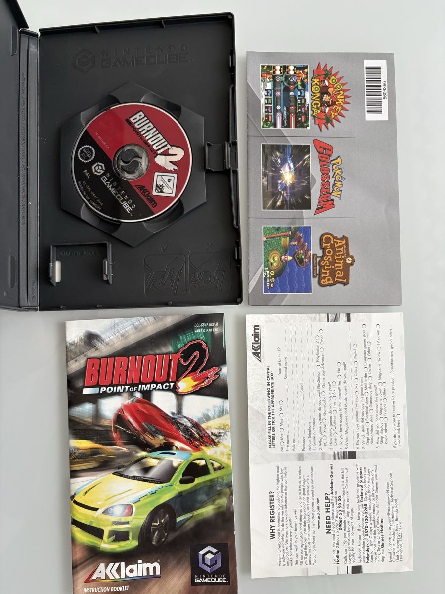 Burnout 2: Point of Impact - Nintendo GameCube - Complete (Neu (gemäss ...