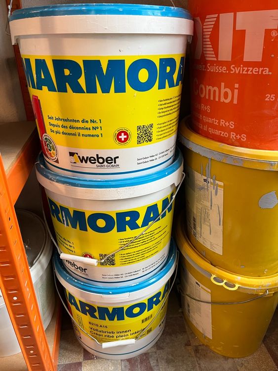Marmoran Vollabrieb (3 Kessel) (Gebraucht) in Hettlingen für CHF 30 ...