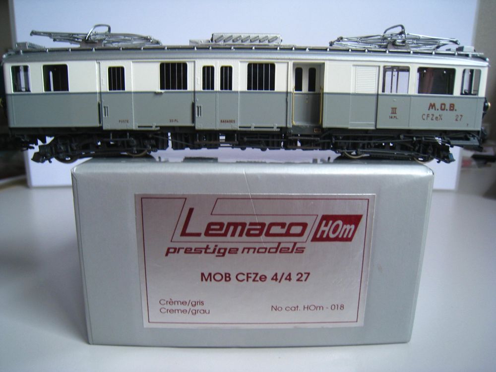 Lemaco, MOB CFZe 4/4 Nummer 27, grau/creme, Hom 018 (Gebraucht) in ...