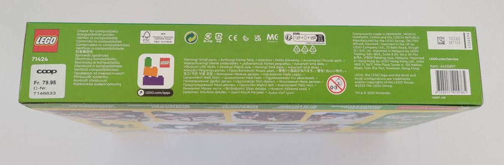 Lego 71424 Super Mario - Donkey Kong's Tree House (Neu und ...
