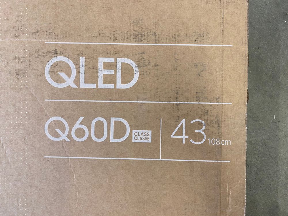 🔴 TV SAMSUNG QE43Q60DAU 43" UHD 4K /636x (Neu und originalverpackt) in ...
