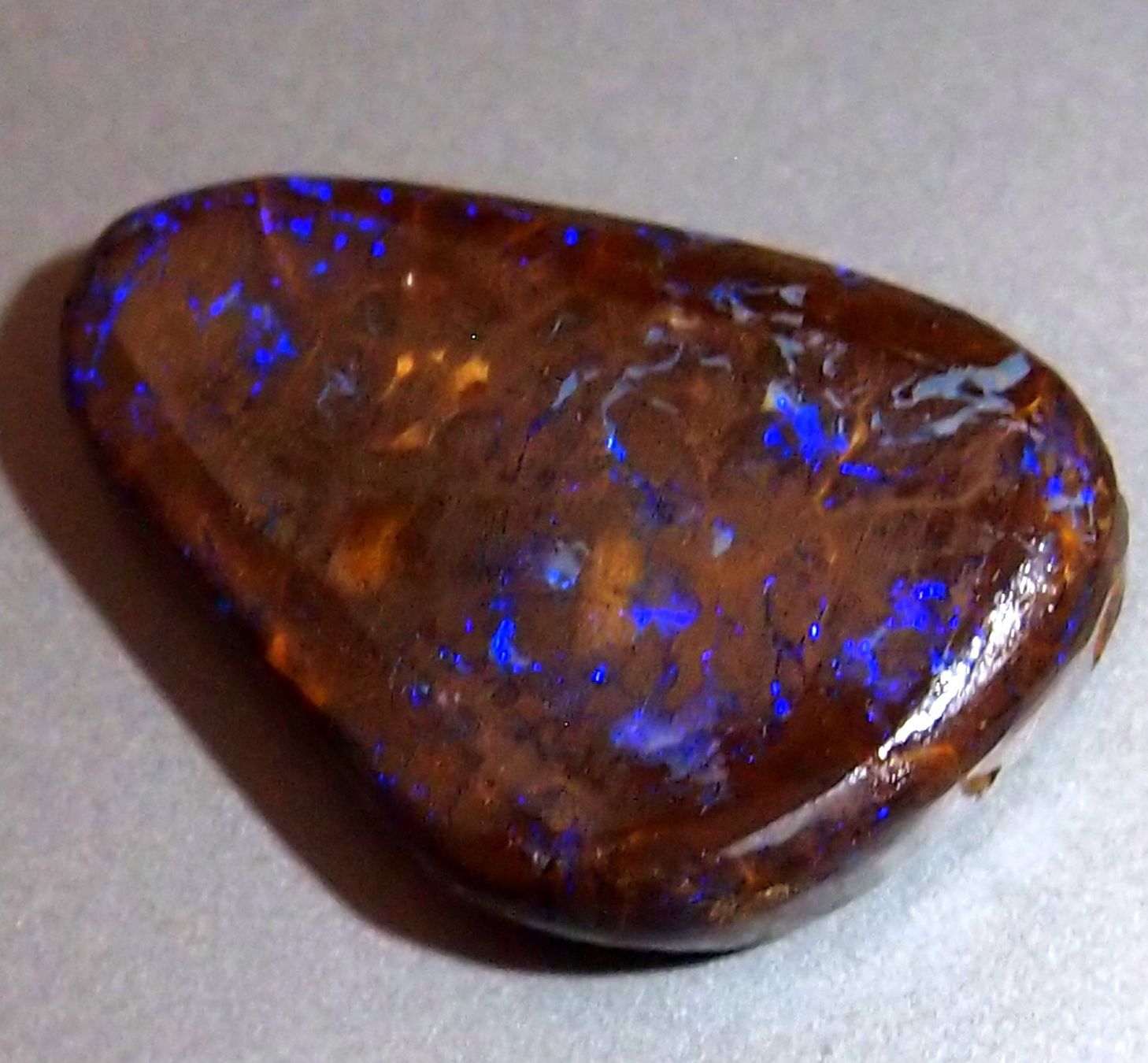 🔥 Boulder Opal Edelstein, Top Schliff, Rarität... (Neu und ...