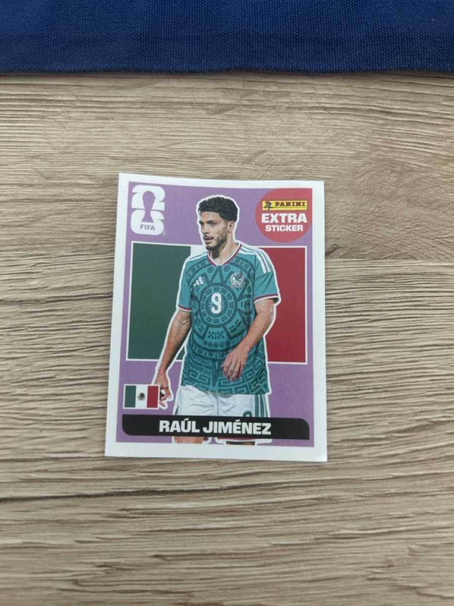 Panini EXTRA STICKER Raúl Jiménez (Neu (gemäss Beschreibung)) in Mörel ...