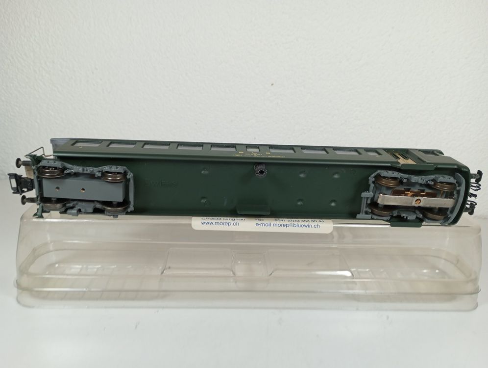 SWIMO H0: BLS Bt Steuerwagen zu Autozug | Acheter sur Ricardo