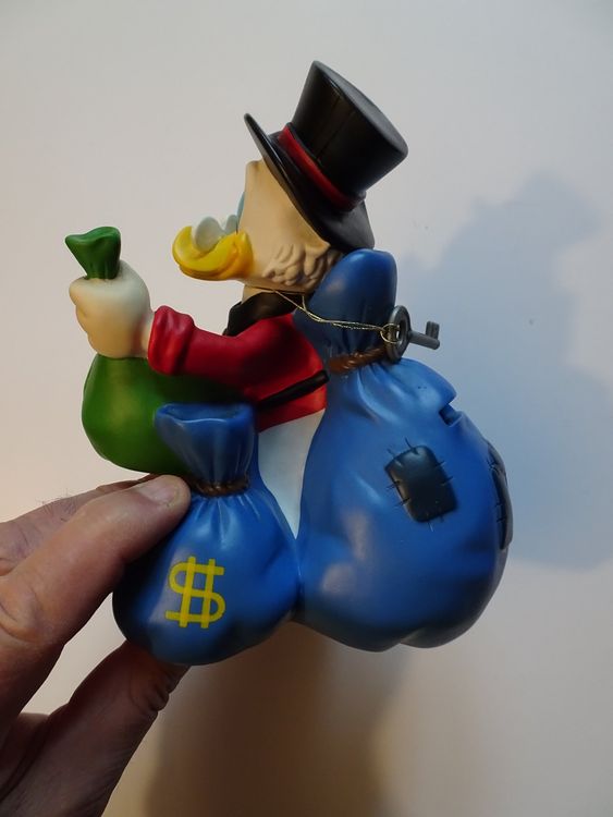 Spardose Onkel Dagobert Walt Disney Bully ca. 18 cm hoch | Kaufen auf Ricardo