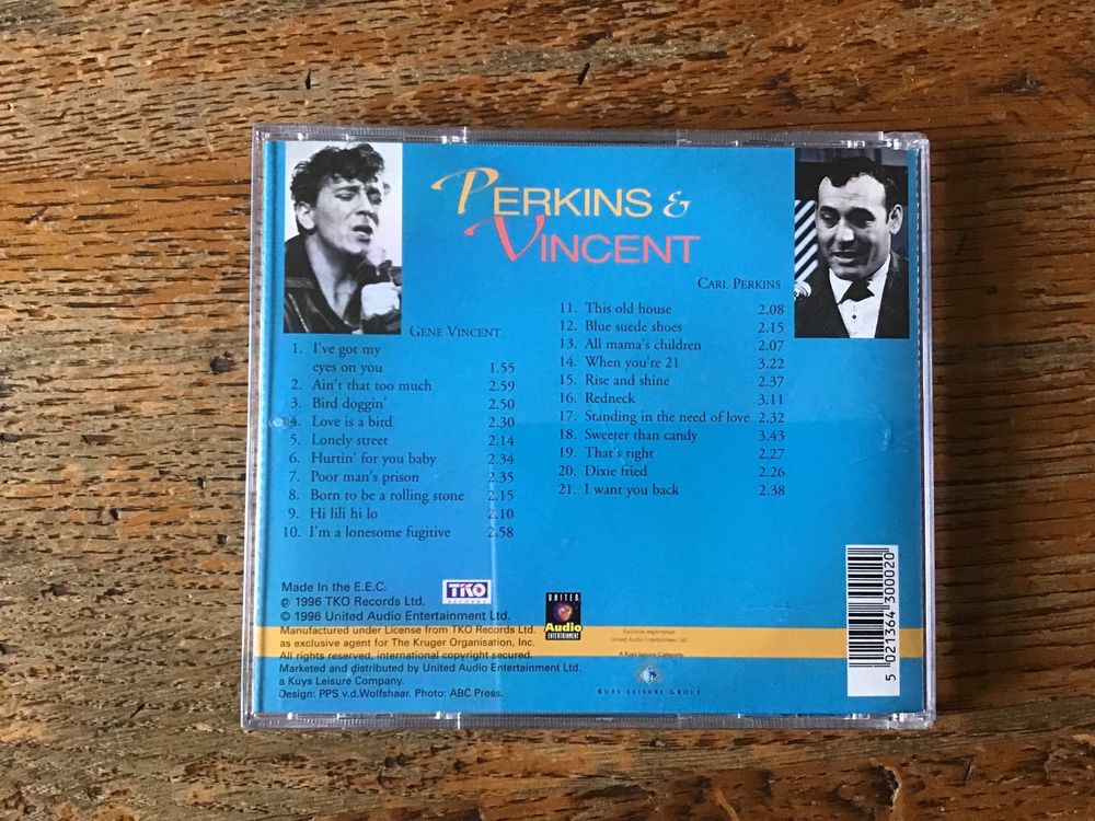 CD rock n’roll 5/13 Gene Vincent/Carl Perkins (Gebraucht) in Fully für ...