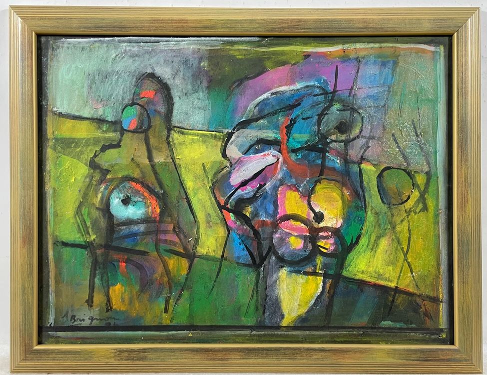 Serge Brignoni (1903-2002) grosses Gemälde (Gebraucht) in Root für CHF ...