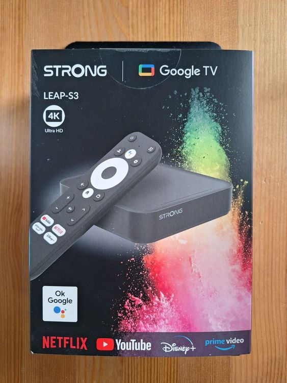 TV Box / Streaming Box / Strong Leap-S3 (16 GB, 4K Ultra HD) (Neu und ...