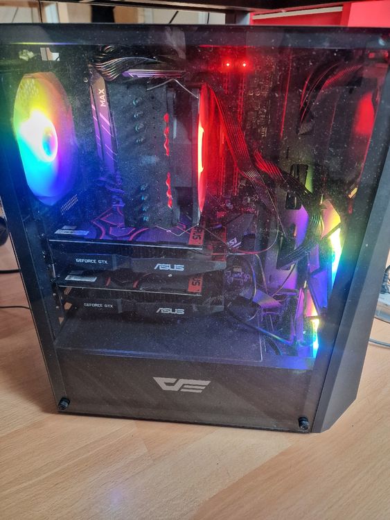Gaming Pc 970Evo Plus 1TB, 2x 1050 Ti, Ryzen 5600X, 32Gb Ram (Gebraucht ...