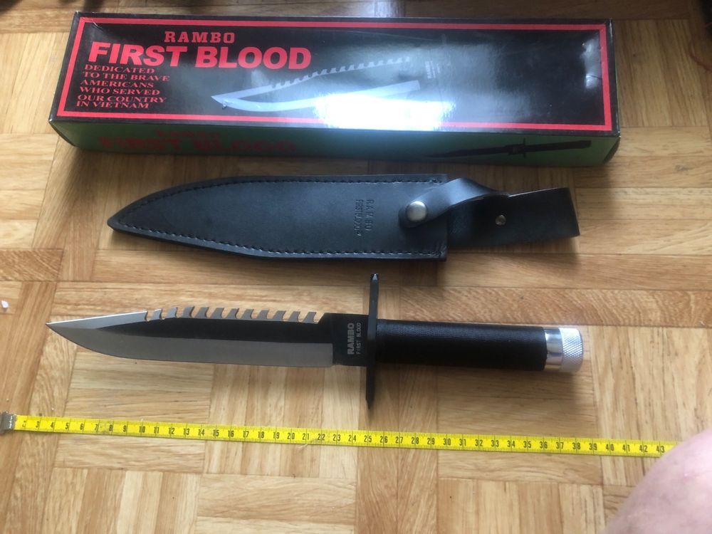 RAMBO I MESSER ÜBERLEBENS MESSER (Neu und originalverpackt) in Basel für CHF 29.9 – mit ...
