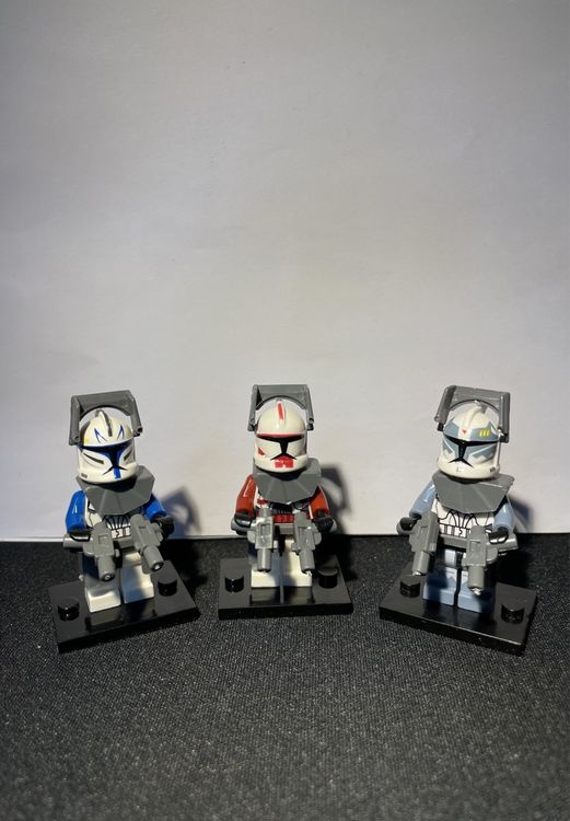 Star Wars Rex Fox Wollfe Phase 1 Clone Trooper Brick Custom | Kaufen ...