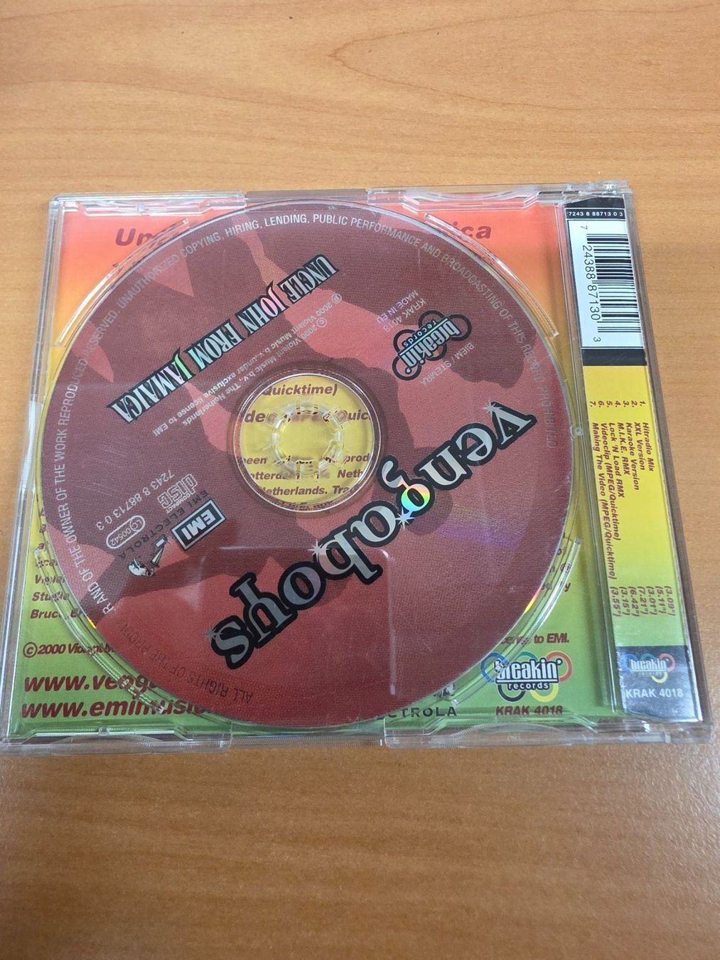 CD Single - Vengaboys – Uncle John From Jamaica (2000) (Gebraucht) in ...