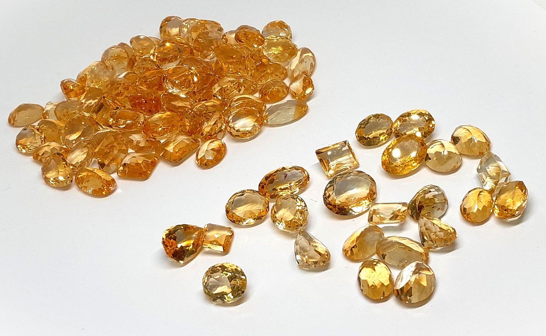 Promo - Lot 23-24x citrines 101.35 ct - Valeur 1'200.- Fr (Neu (gemäss ...