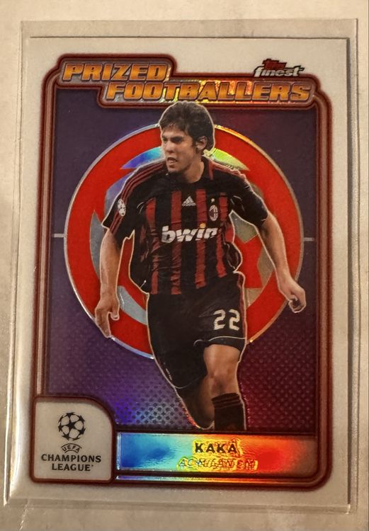 Kaka 2024-25 Topps Finest UEFA AC Milan Prized Footballers (Neu (gemäss ...