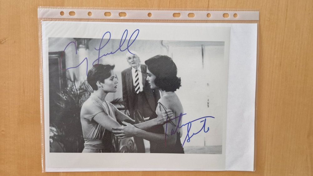 C. Lowell / T. Soto, Original Autogramm auf Grossfoto in s/w (Gebraucht ...