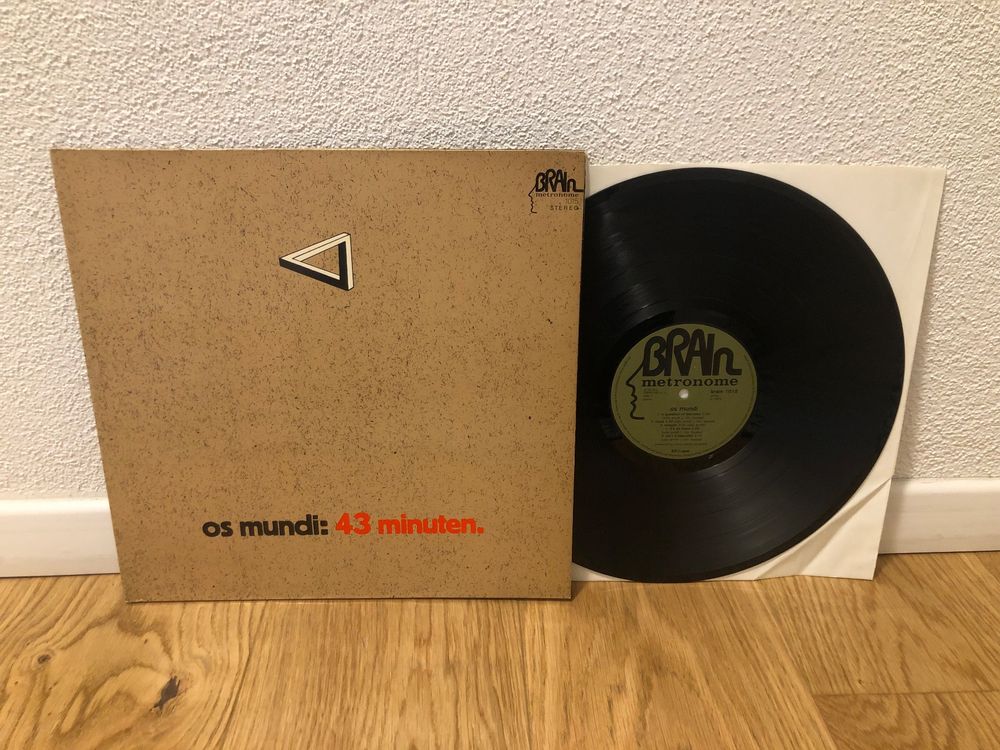 OS MUNDI - 43 MINUTEN LP ORIG DE 1973 BRAIN KRAUTROCK (Gebraucht) in ...