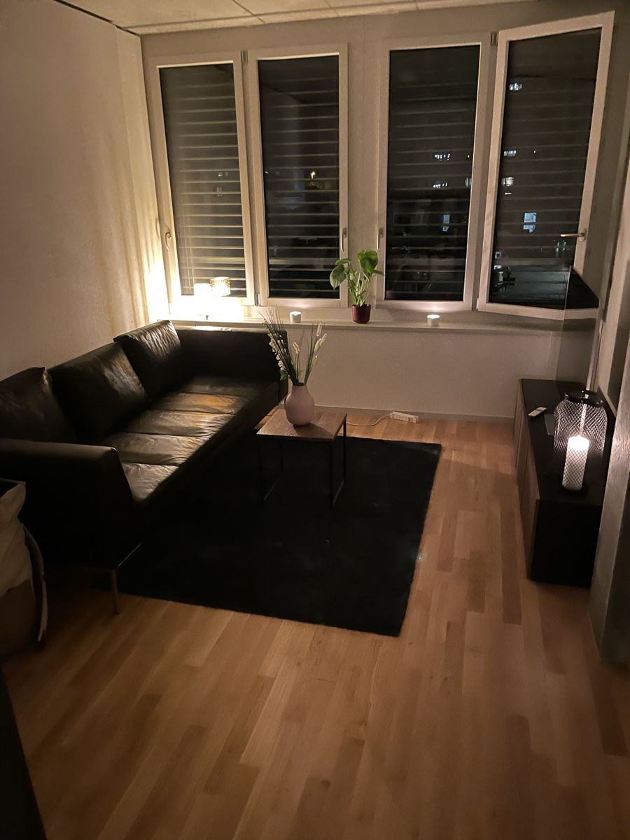 Micasa 3er-Sofa „Bader“ – schwarz, neuwertig - Echtleder (Gebraucht) in ...