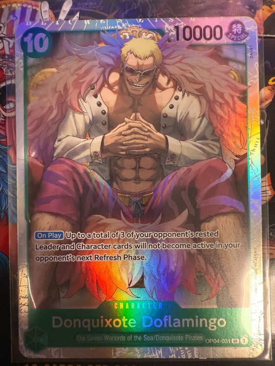 Donquixote Doflamingo OP04-031 SR - One Piece Card Game (Neu (gemäss Beschreibung)) in Renens VD ...